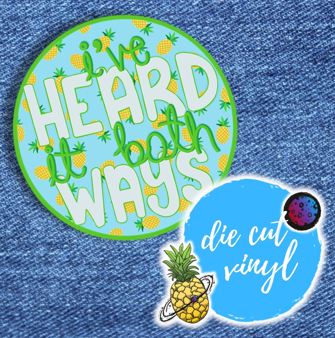 Psych I've Heard It Both Ways Sticker | Psych TV Show Quote Sticker ...