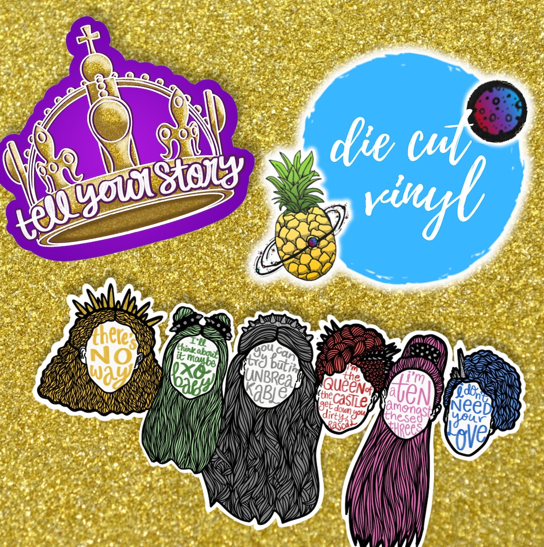 SIX the Musical Inspired Sticker | Broadway Sticker | Queen Stickers ...