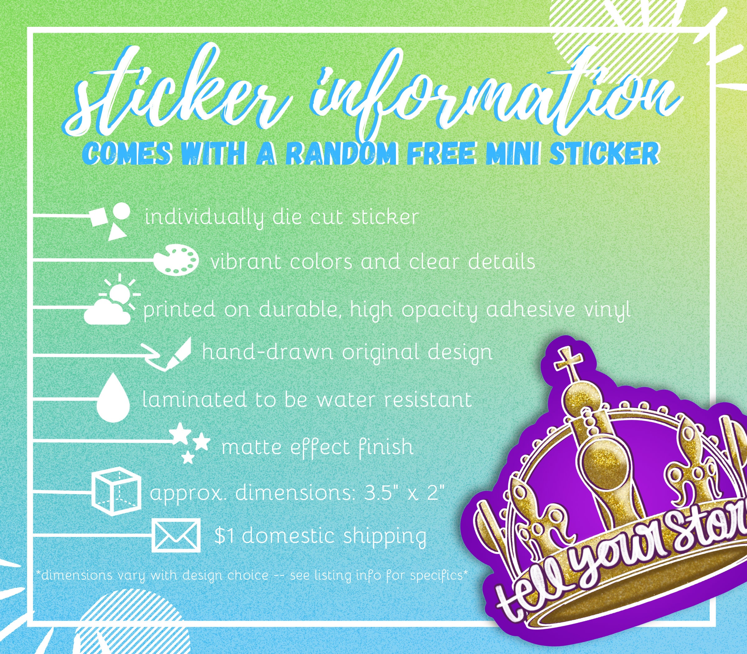 SIX the Musical Inspired Sticker | Broadway Sticker | Queen Stickers ...