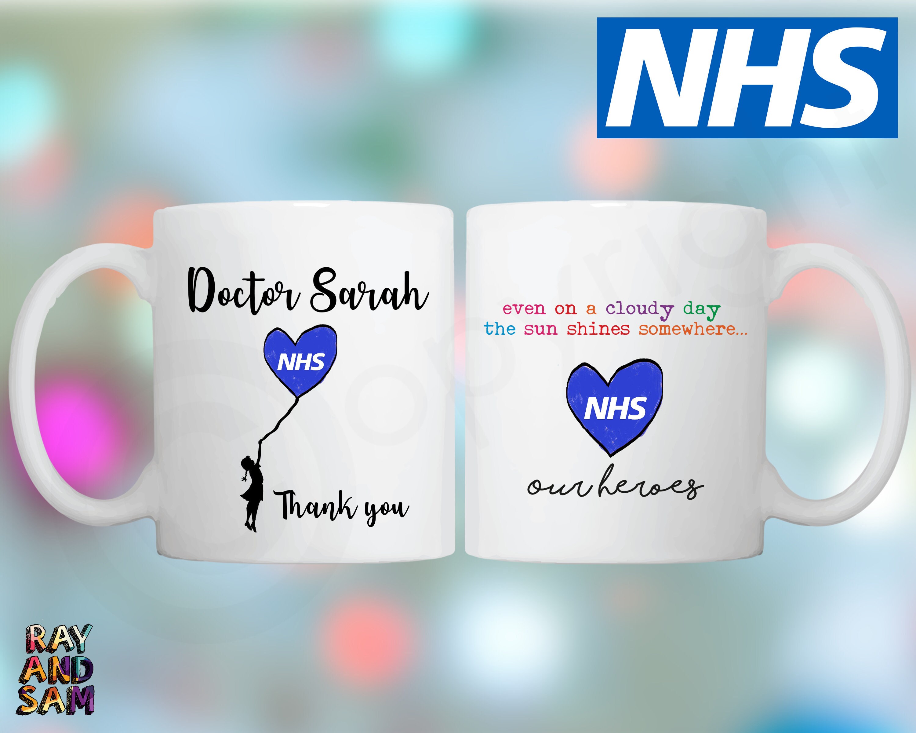 Personalised Mug | NHS Mug | NHS Gifts | NHS | Nhs Our Heroes | Doctor ...