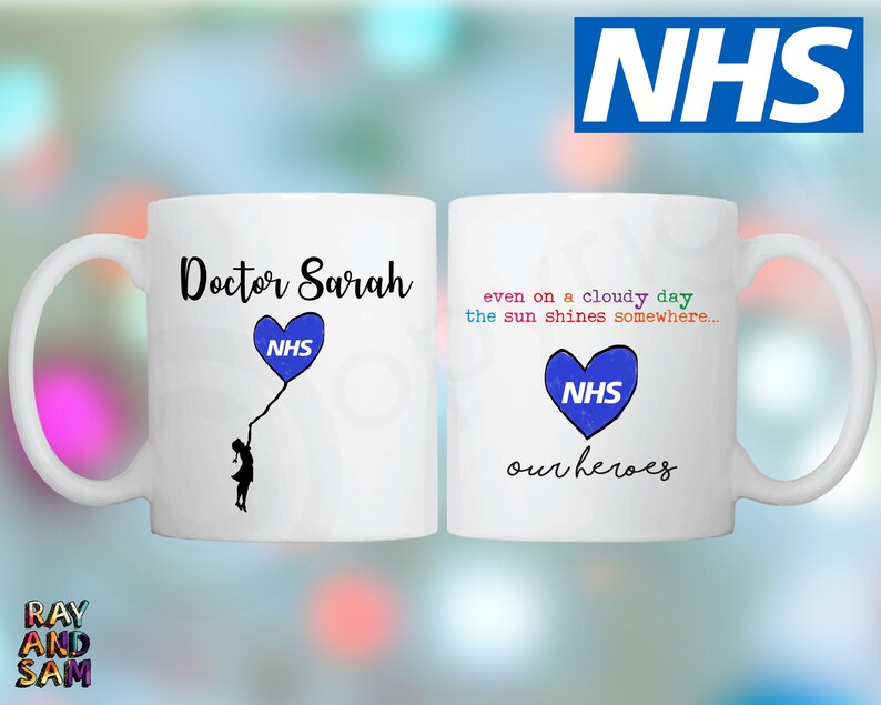 Personalised Mug | NHS Mug | NHS Gifts | NHS | Nhs Our Heroes | Doctor ...