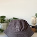 Middle Finger Embroidery Bucket Hat Middle Finger Stitched Hat Hand ...