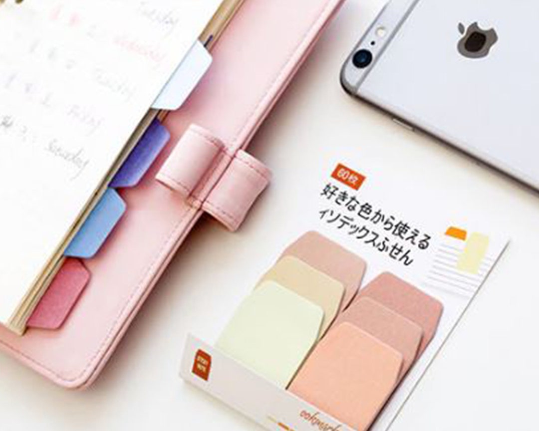 Sticky Notes Tabs Bullet Journal Planner Paper Index Divider - Etsy