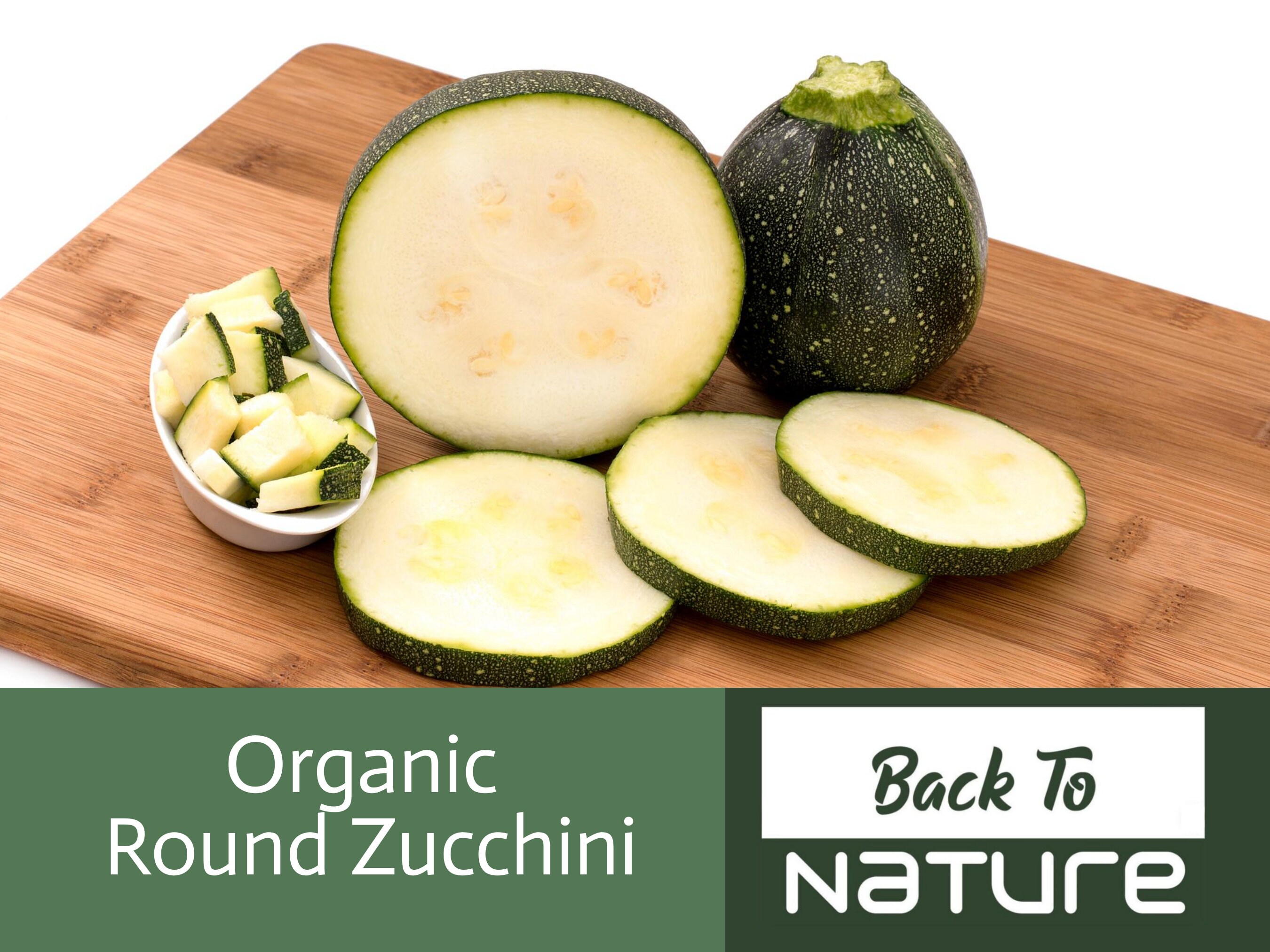 Round Zucchini Seeds Organic Non Gmo Heirloom Seeds - Etsy