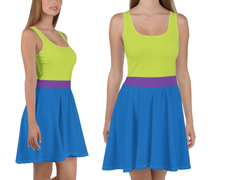 Alien Toy Story Dress Women Costume Halloween Cosplay Blue - Etsy