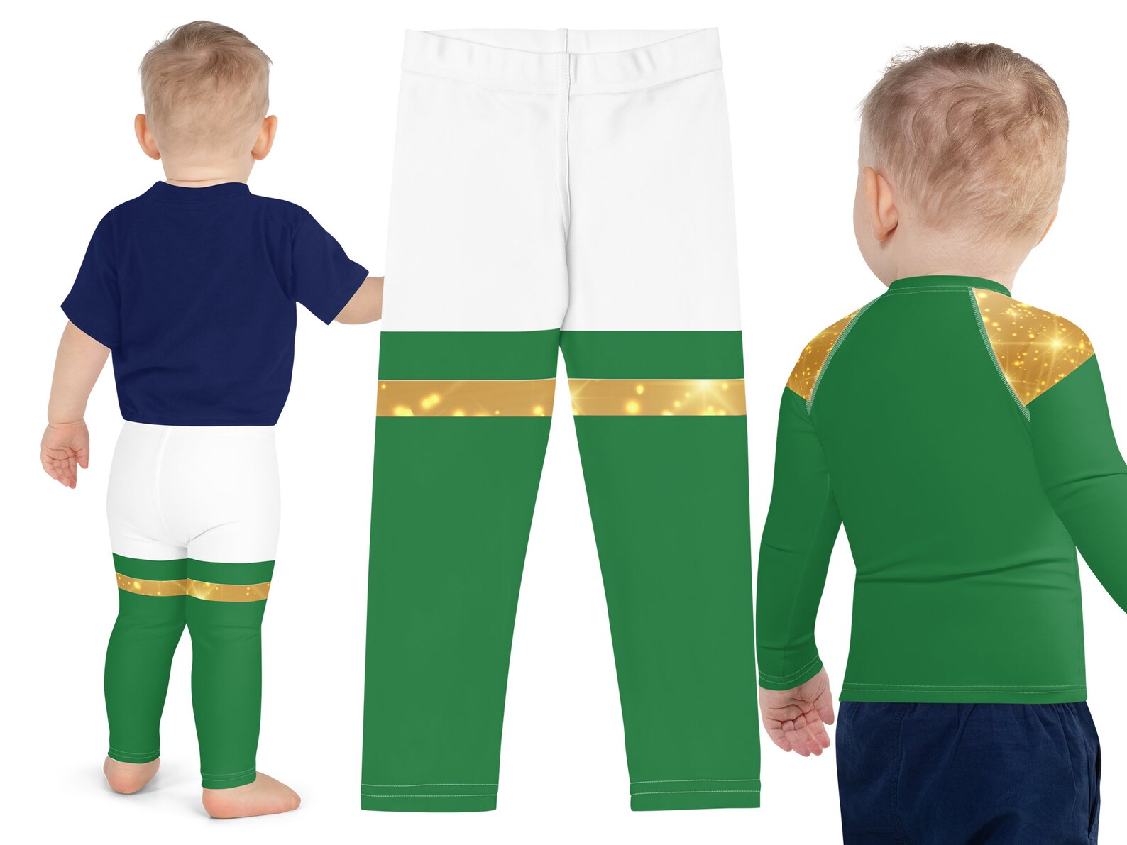 Christmas Toy Soldier Nut Cracker Costume Kids Athletic Leggings Pants ...