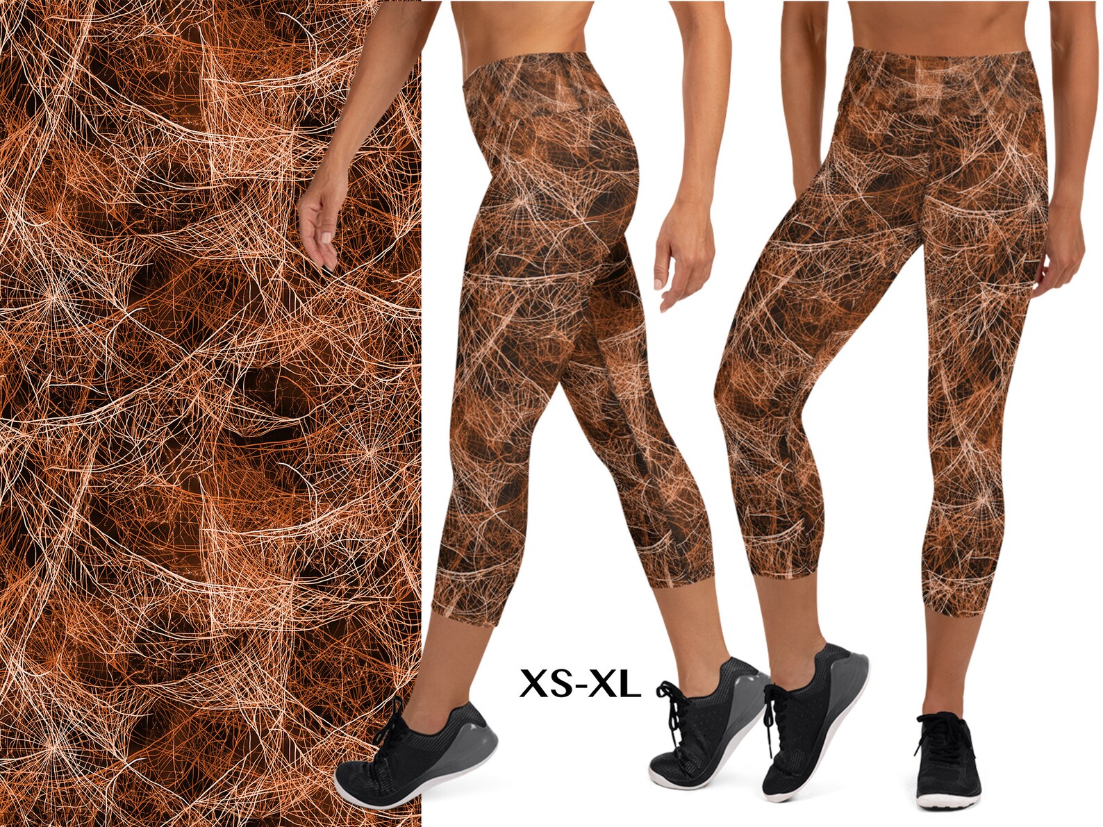 Cobweb Spiderweb Leggings Halloween Athletic Spider Web Yoga | Etsy