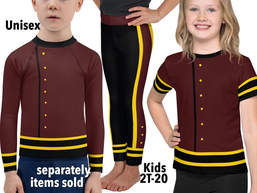 Terror Bellhop Niños Atlético Traje unisex Niño Halloween Uniforme ...