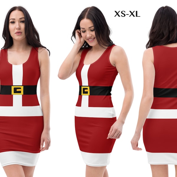 Sexy Mrs Santa Claus Costume - Etsy