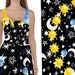 Stargazer Skater Dress Astronomer Costume Halloween Stars Day Night Sun ...