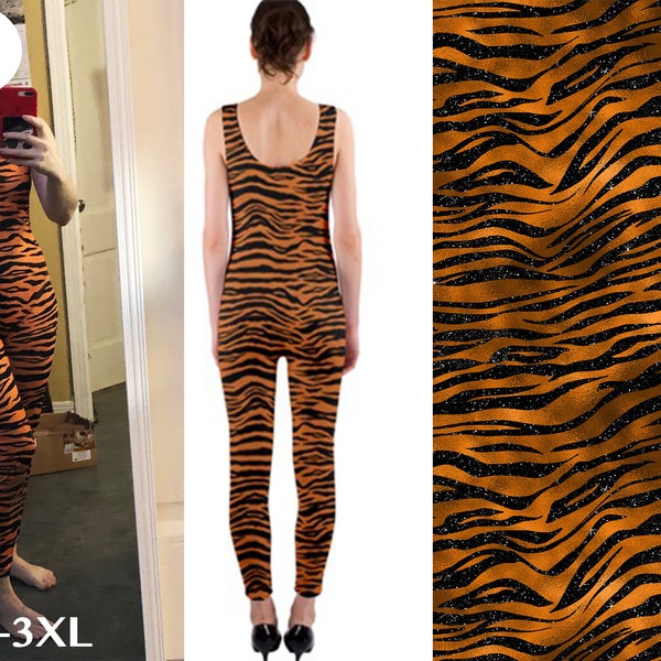 Tiger Catsuit - Etsy
