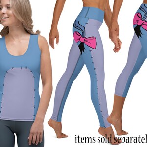 Eeyore Donkey Workout Leggings Woman Halloween Running Costume Athletic ...