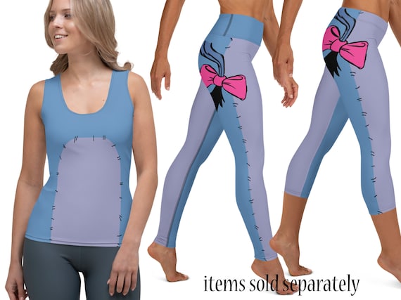 Eeyore Donkey Workout Leggings Woman Halloween Running Costume - Etsy