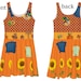 Thanksgiving Dress Woman Fall Scarecrow Halloween Spandex Autumn ...