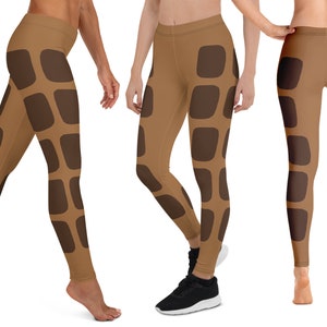 Kaa Snake Workout Costume Women Running Outfit Capris Pants Leggings ...