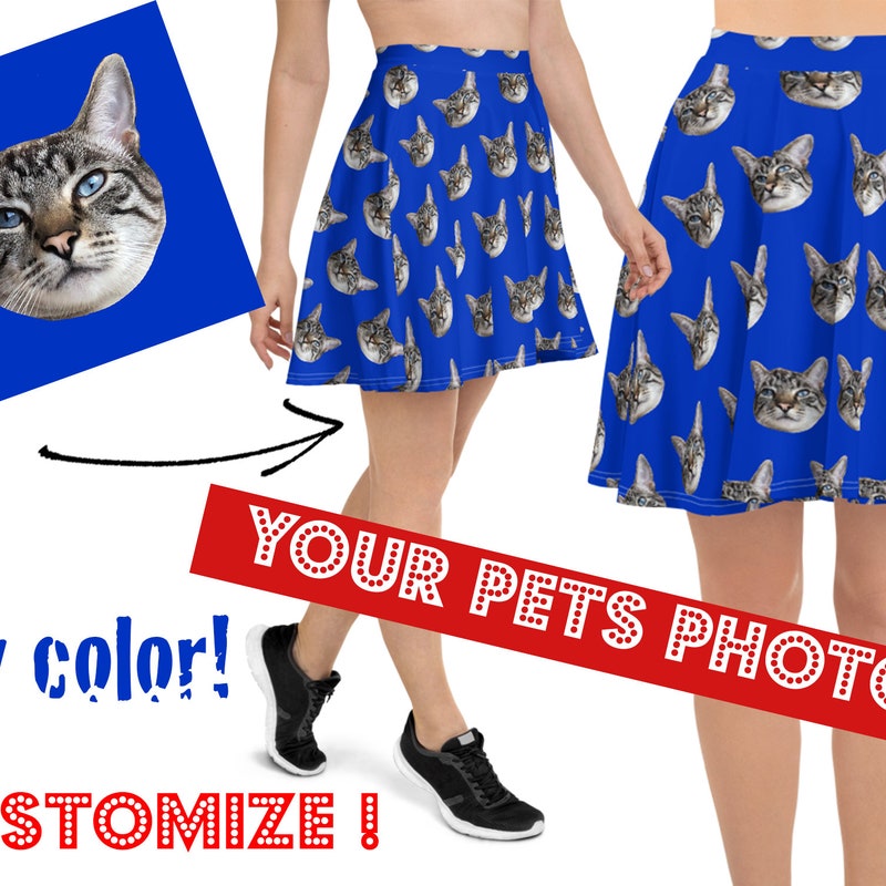 Cat Skirt - Etsy