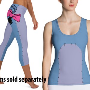 Eeyore Donkey Workout Leggings Woman Halloween Running Costume Athletic ...