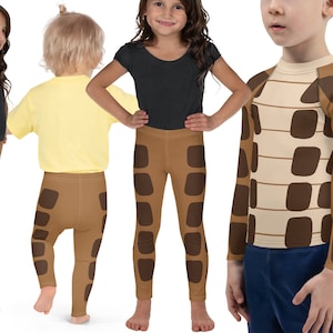 Snake Kids Costume Athletic Halloween Cosplay Serpent Reptile Leggings ...