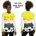 Jessie Toy Story T-shirt Woman Cowgirl Costume Halloween Cosplay Top ...