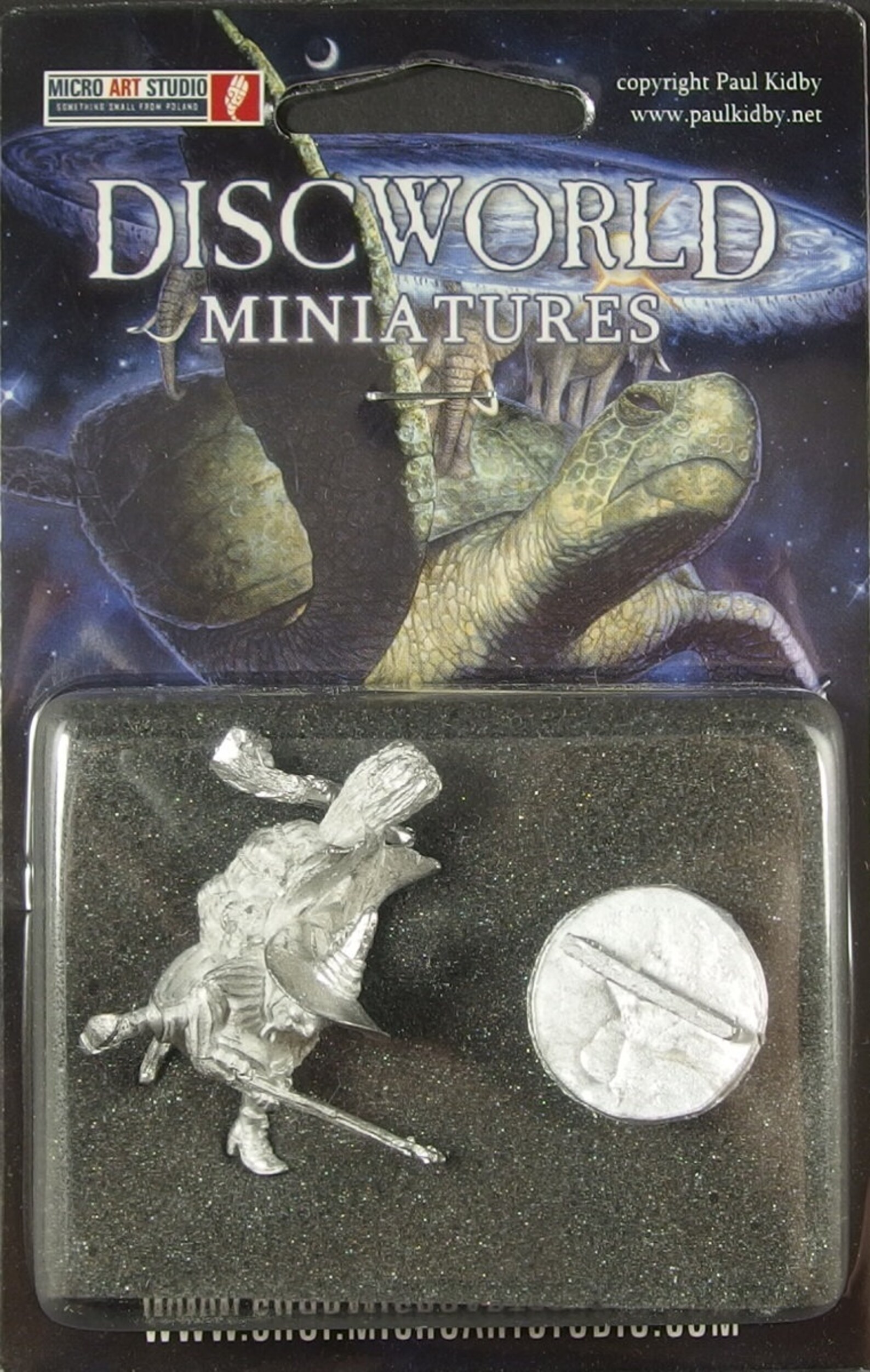 Discworld Witches Nanny Ogg on Broom | Etsy