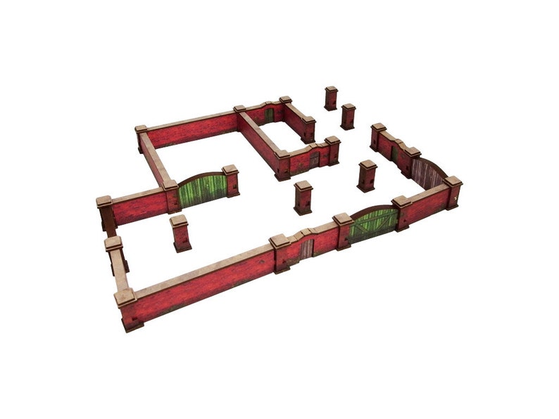 WW2 Flames of War / EPIC PREPAINTED Wargaming Terrain 15mm 1:100 ...