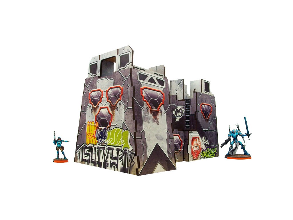 Precinct Sigma Sentry Towers (2) PREPAINTED (gray) - Etsy