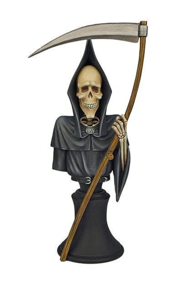 Discworld Death Bust UNPAINTED | Etsy