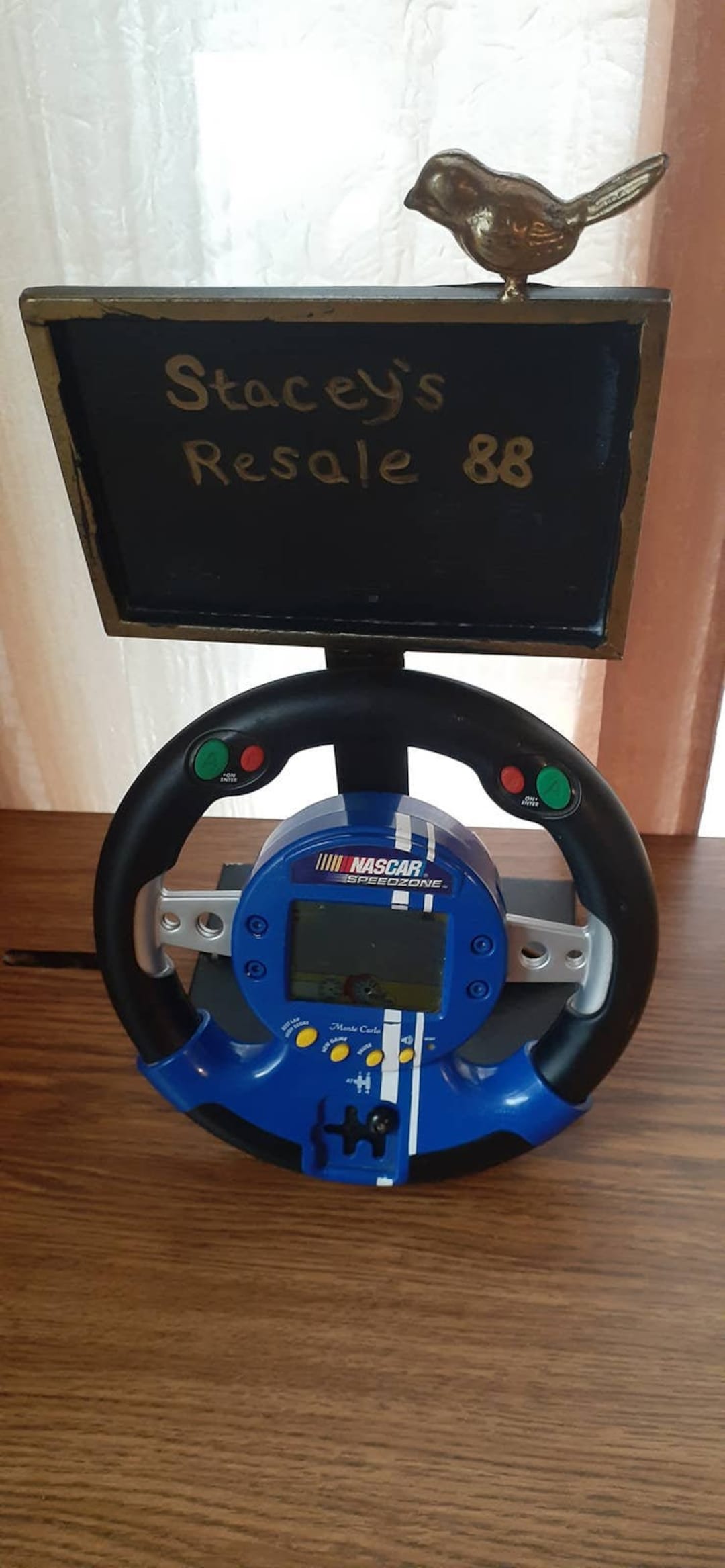 Vintage Electronic Game Nascar Steering Wheel - Etsy