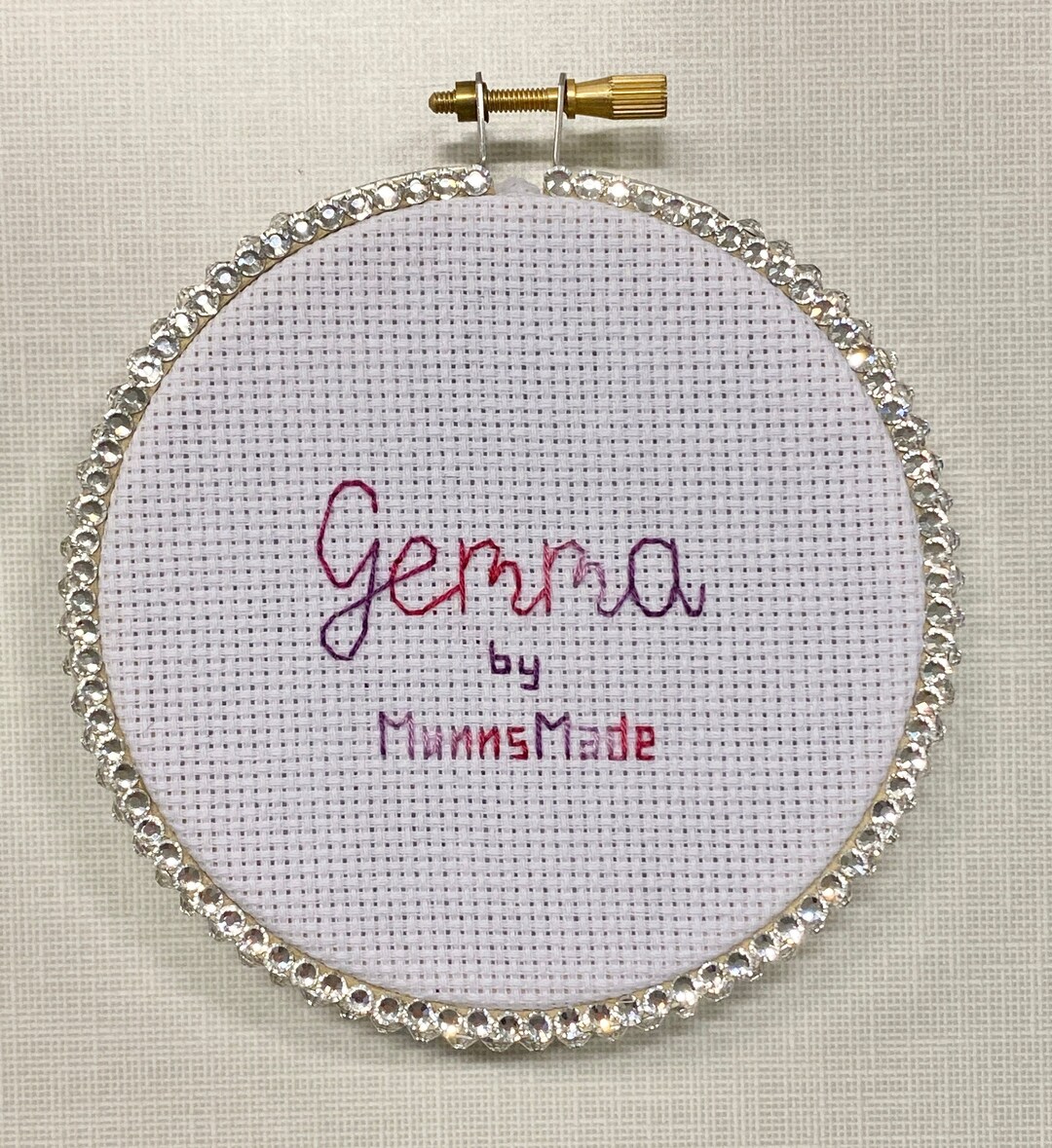 Gemma Cross Stitch Font - Etsy
