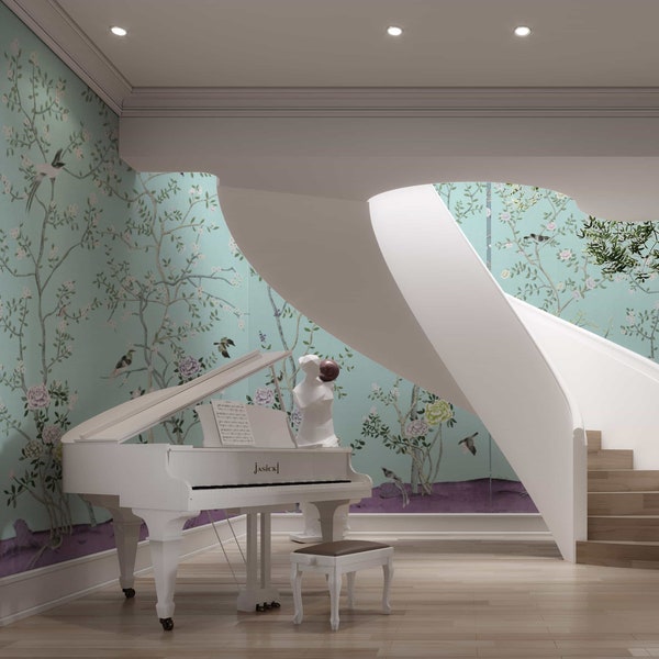 Chinoiserie Vinyl - Etsy