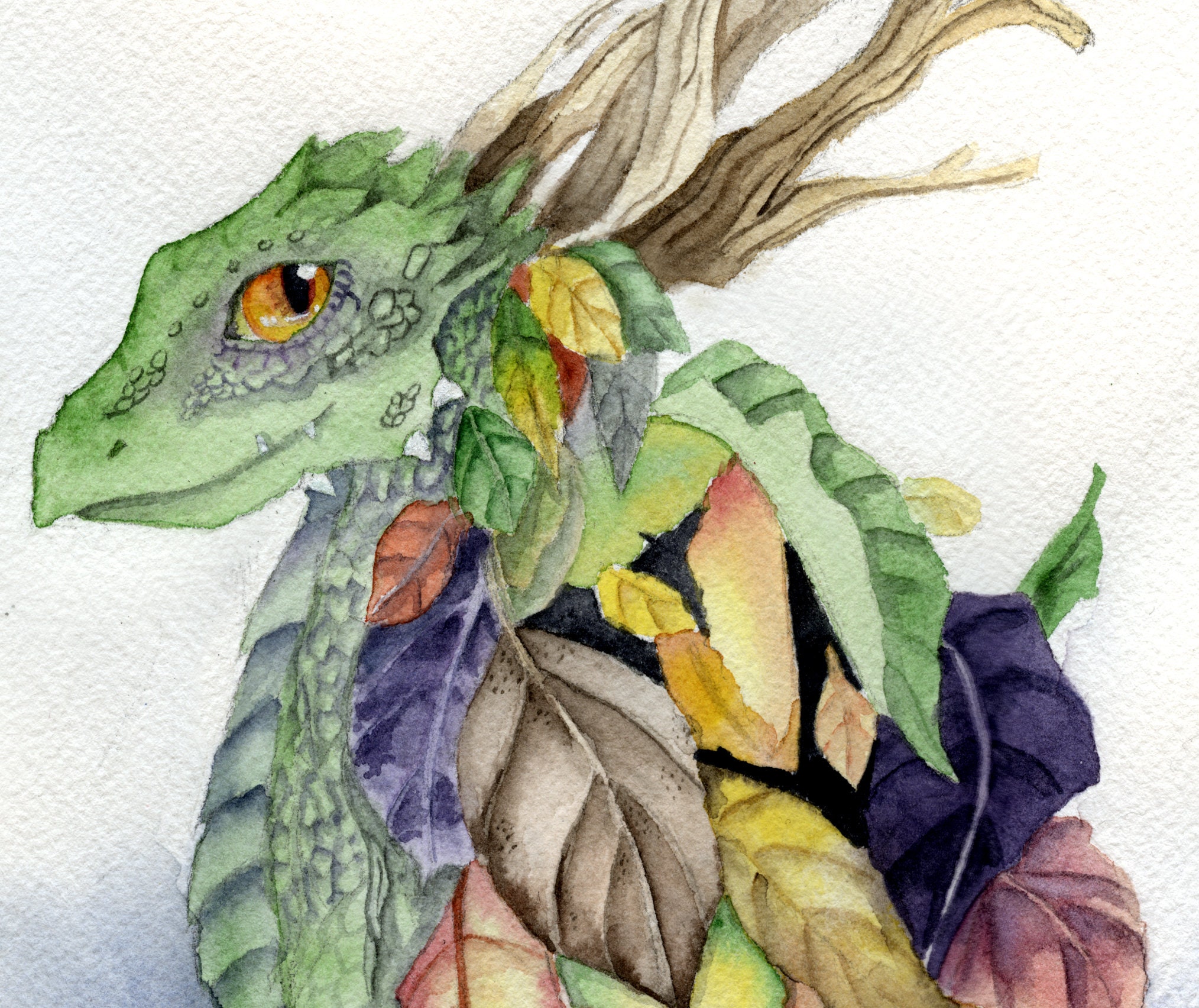Leaf Dragon Fantasy, Myth, Mythical Creatures, Leaves, Forest, Fantasy ...