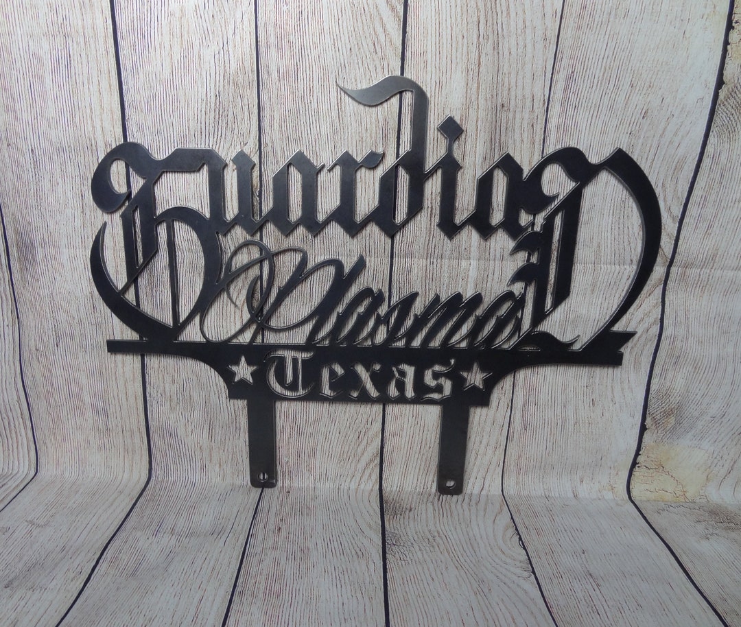 Custom Car Club Plaque - Etsy