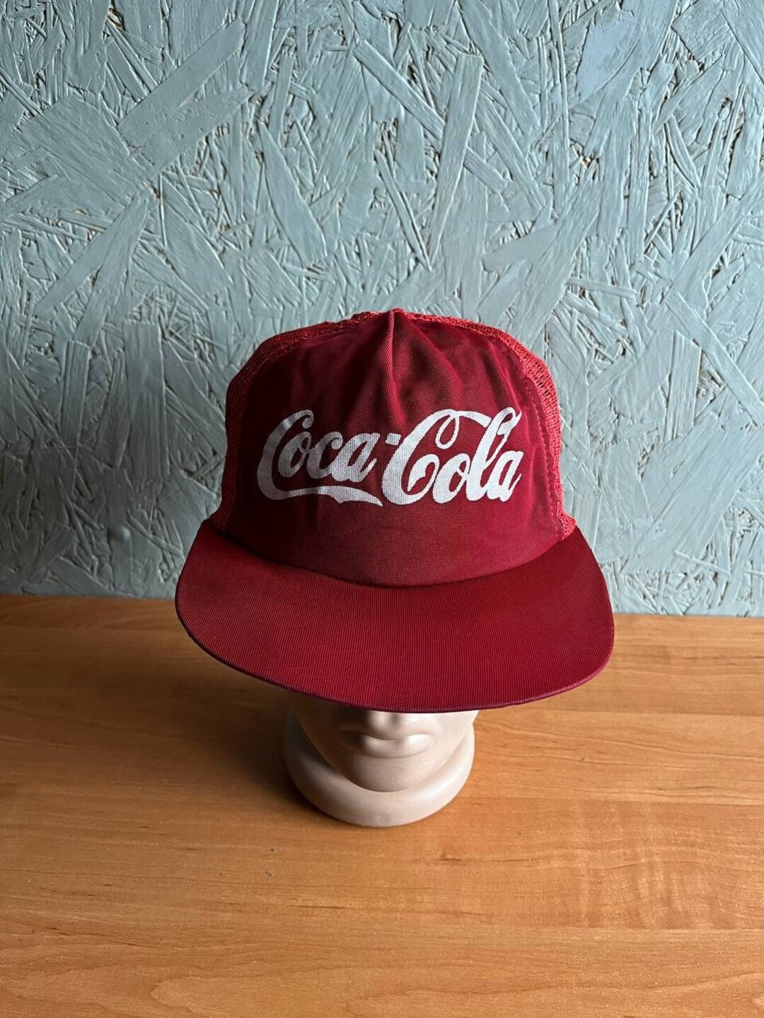 Vintage 70-80s Coca Cola Trucker Cap Rare American Retro Hat One Size ...