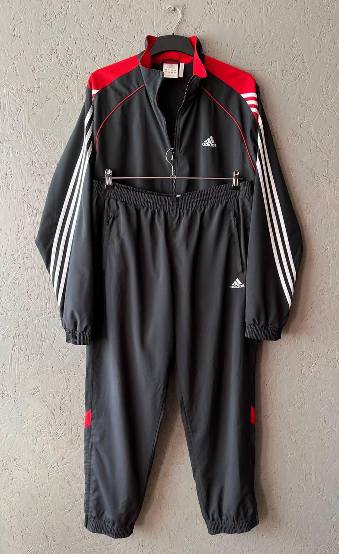 Vintage Authentic Adidas Men's Tracksuit 3 Stripes / Streetwear Adidas ...