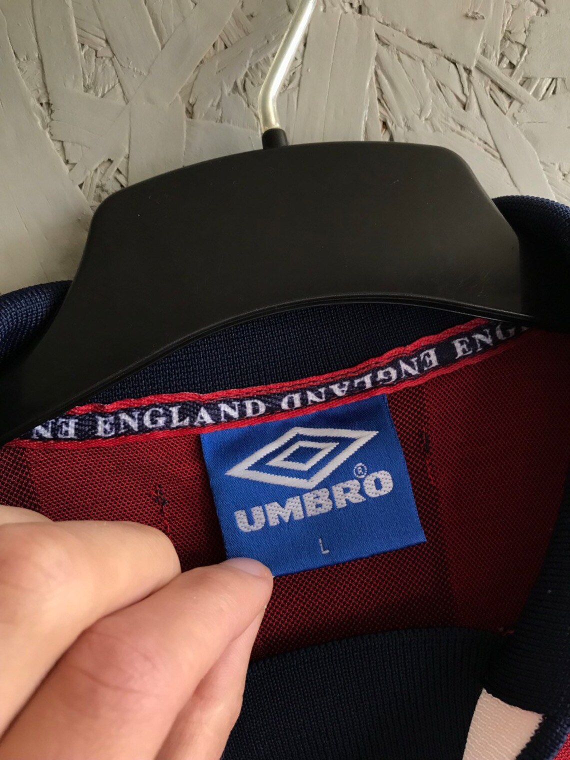 Vintage 90s UMBRO England T-shirt / Rare Football Training T-shirt ...