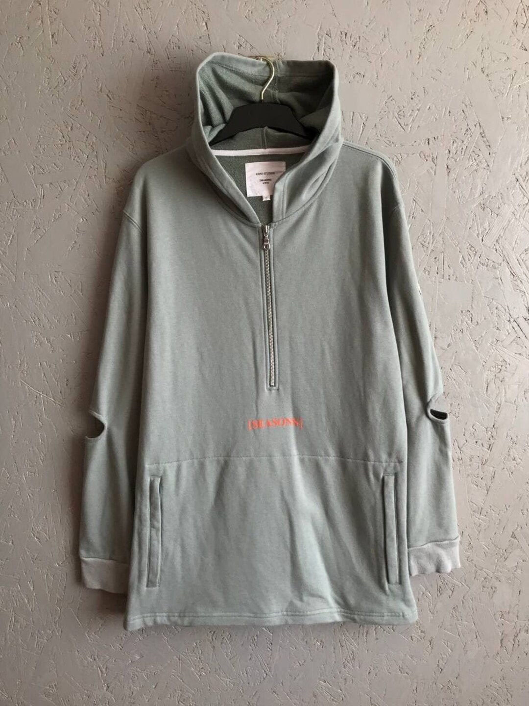 KHND STUDIOS Seltener Hoodie Saison A/W16 Gr. L Türkis - Etsy.de