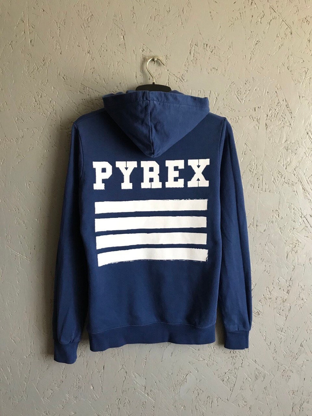Vintage PYREX Vision Men's Hoodie / Rare Sweatshirt With Hoded Virgil ...