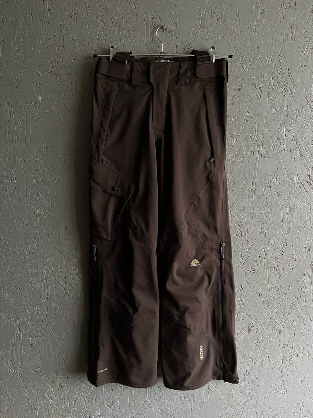 Vintage Nike ACG Fit Recco System Women's Suspender Snowboard Ski Pants ...