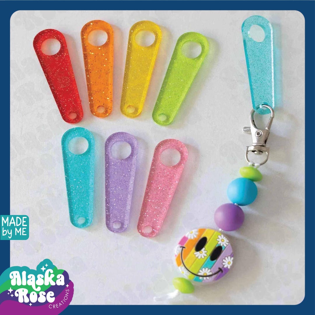 Tumbler Straw Charm Holder - Etsy