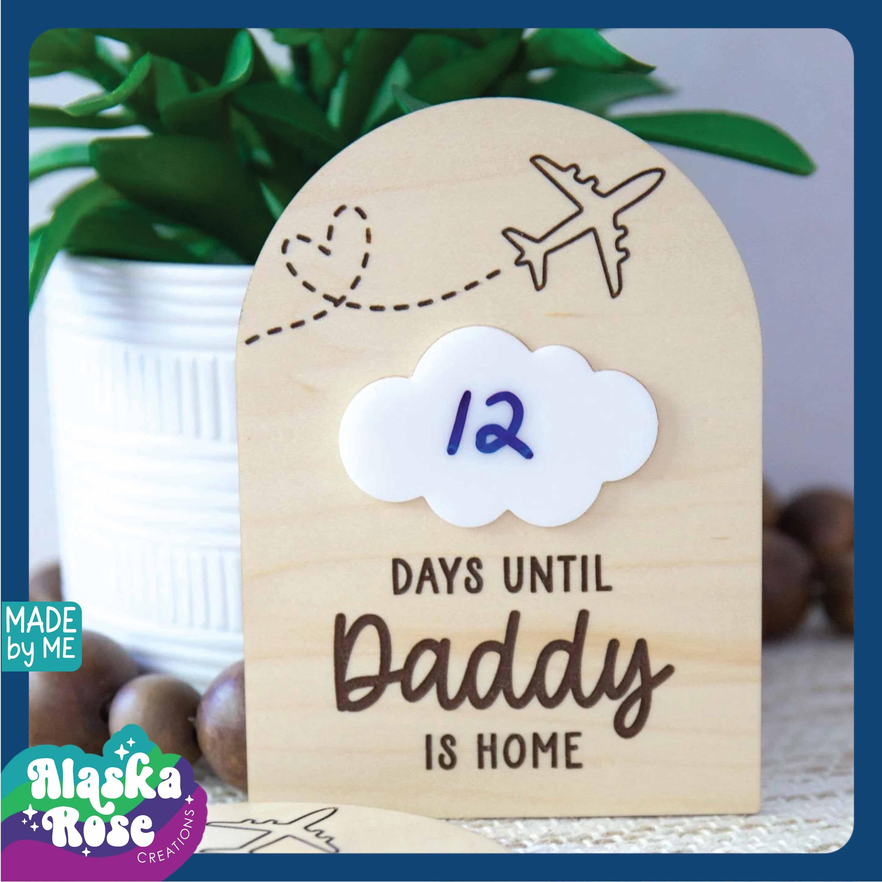 Dry Erase Days Until Home Deployment Countdown Magnet - Etsy
