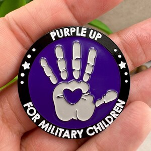 Month of the Military Child Retirement Challenge Coin - Etsy
