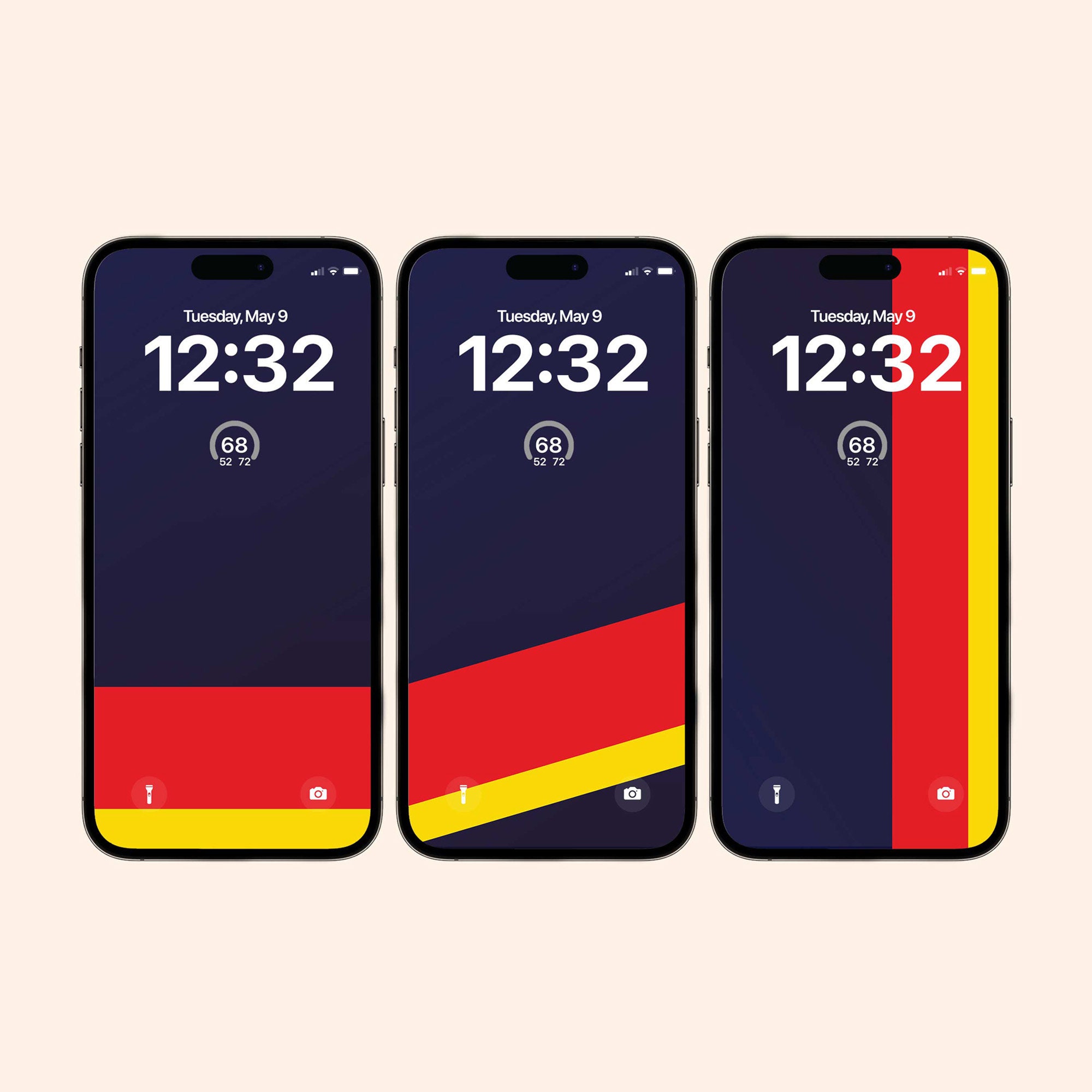 Red Bull F1 Livery Wallpaper for Ios Mobile Phone, 3 Versions for Lock ...