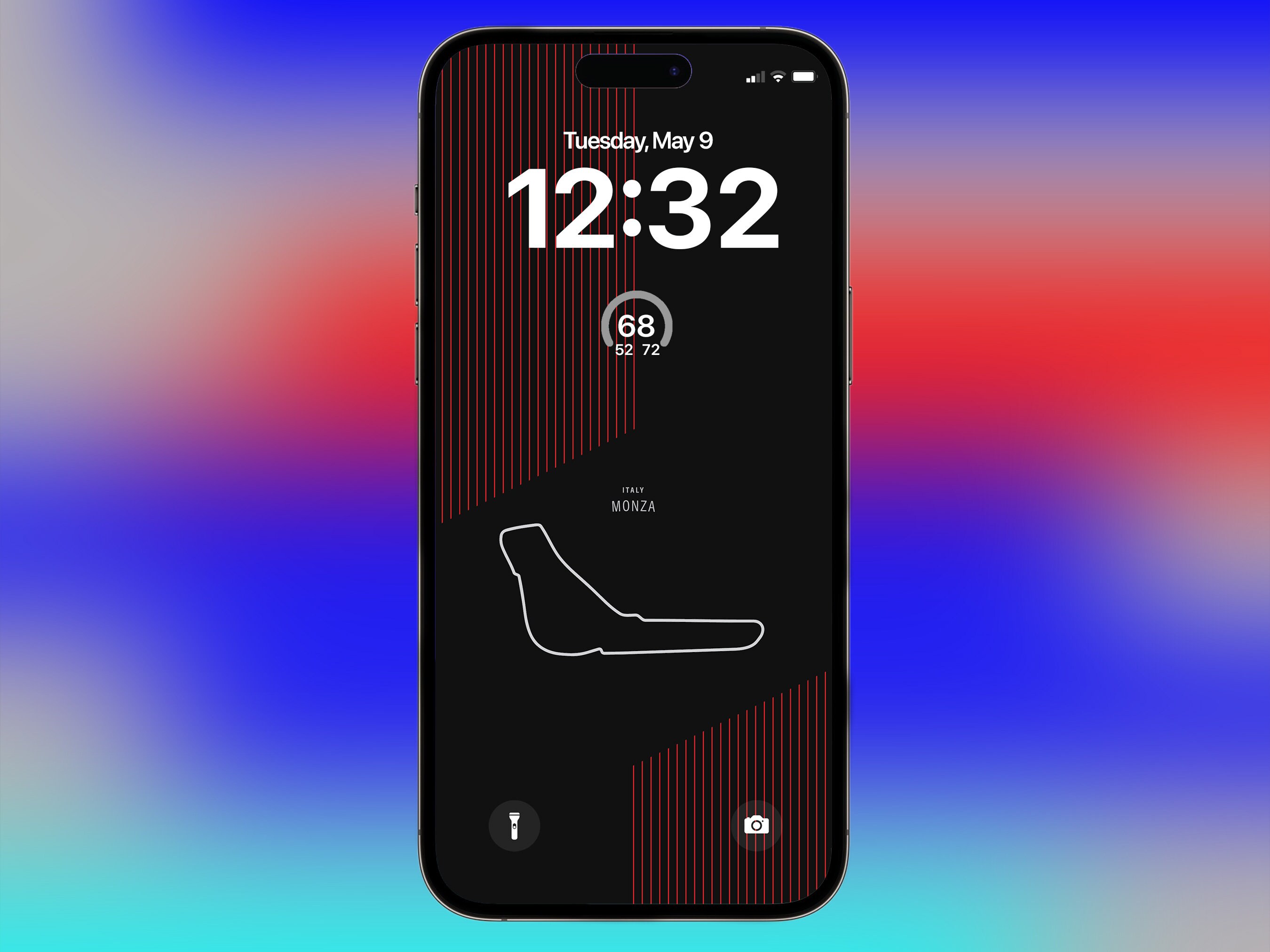 Monza Circuit Race Track Phone Wallpaper for Fans of the Italian Grand ...