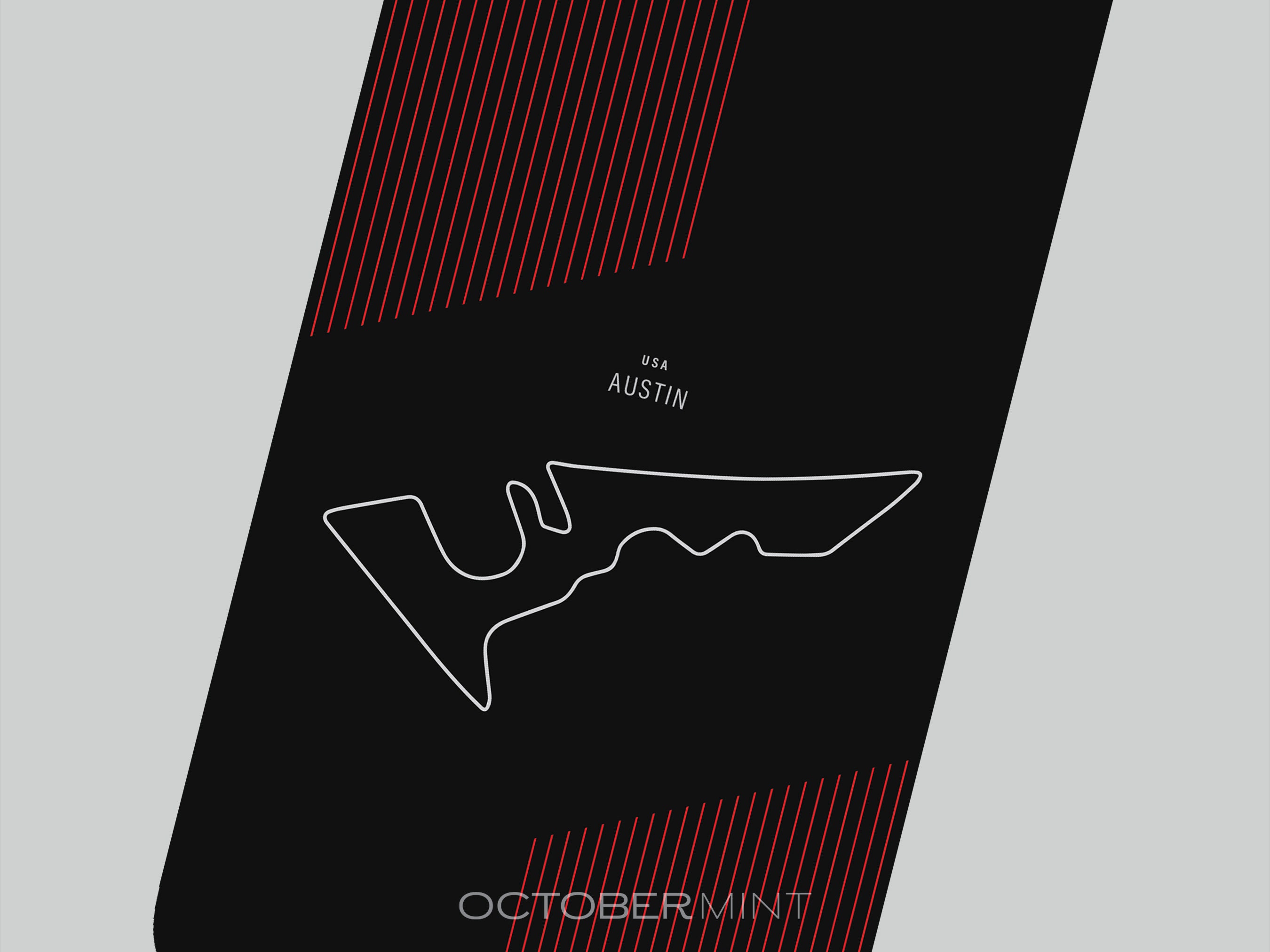 COTA Circuit of the Americas F1 Wallpaper - Etsy