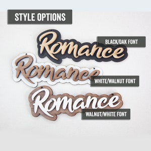 Romantasy Bookcase Sign, Romantasy Bookshelf Sign, Wooden Bookish ...