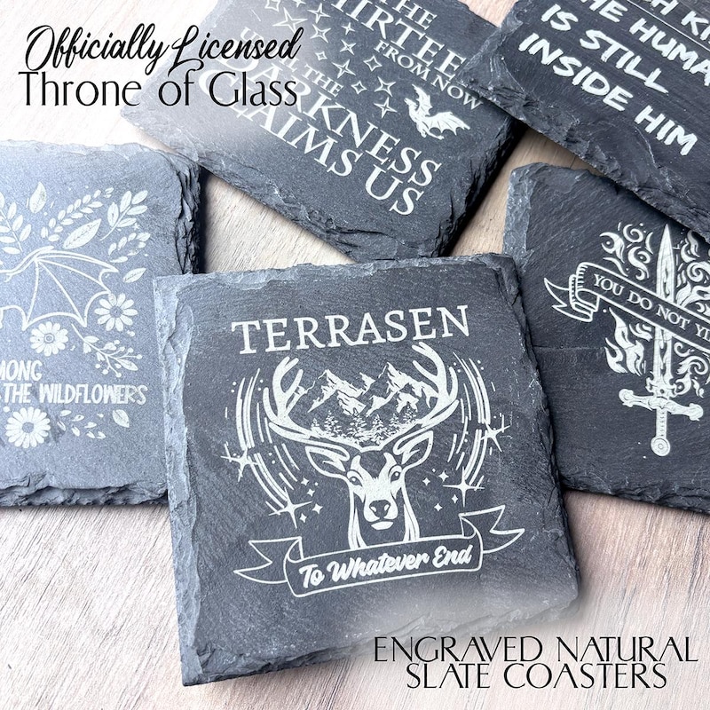 Coasters Glass - Etsy UK