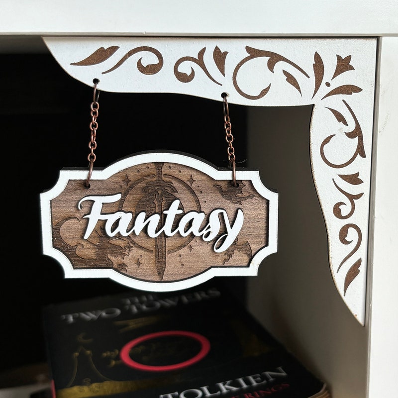 Library Genre - Etsy
