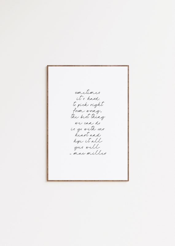 Mac Miller Song Lyrics