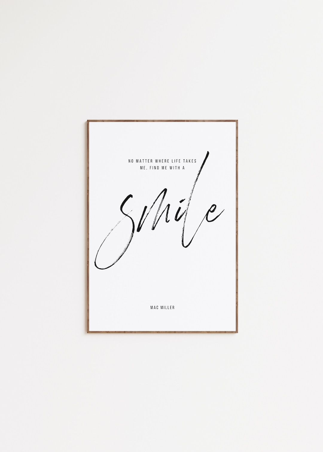 Mac Miller Poster Song Lyrics Wall Art Mac Miller Wall Art - Etsy