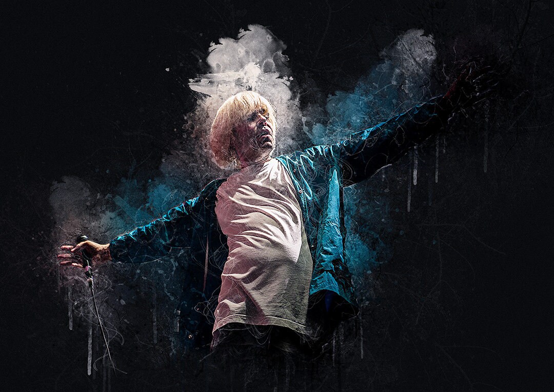 Tim Burgess From the Charlatans Original High Quality Print - Etsy